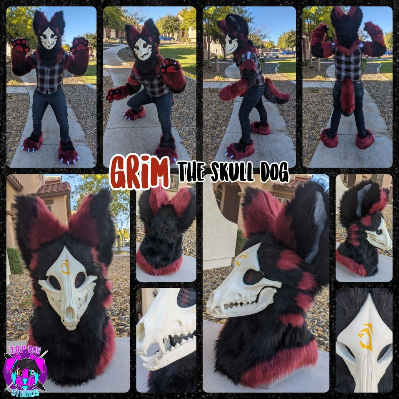 Grim the Skull Dog (December 2020) by @CassMutt – Sheezy.Art