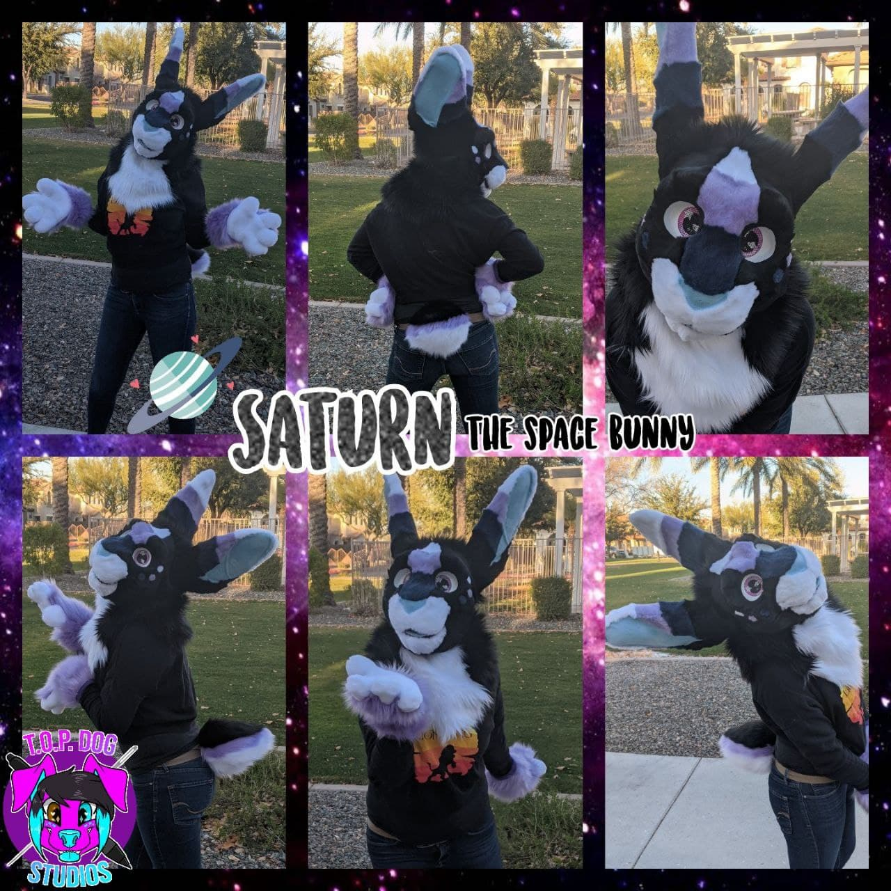 Saturn the Space Bunny (January 2021) by @CassMutt – Sheezy.Art