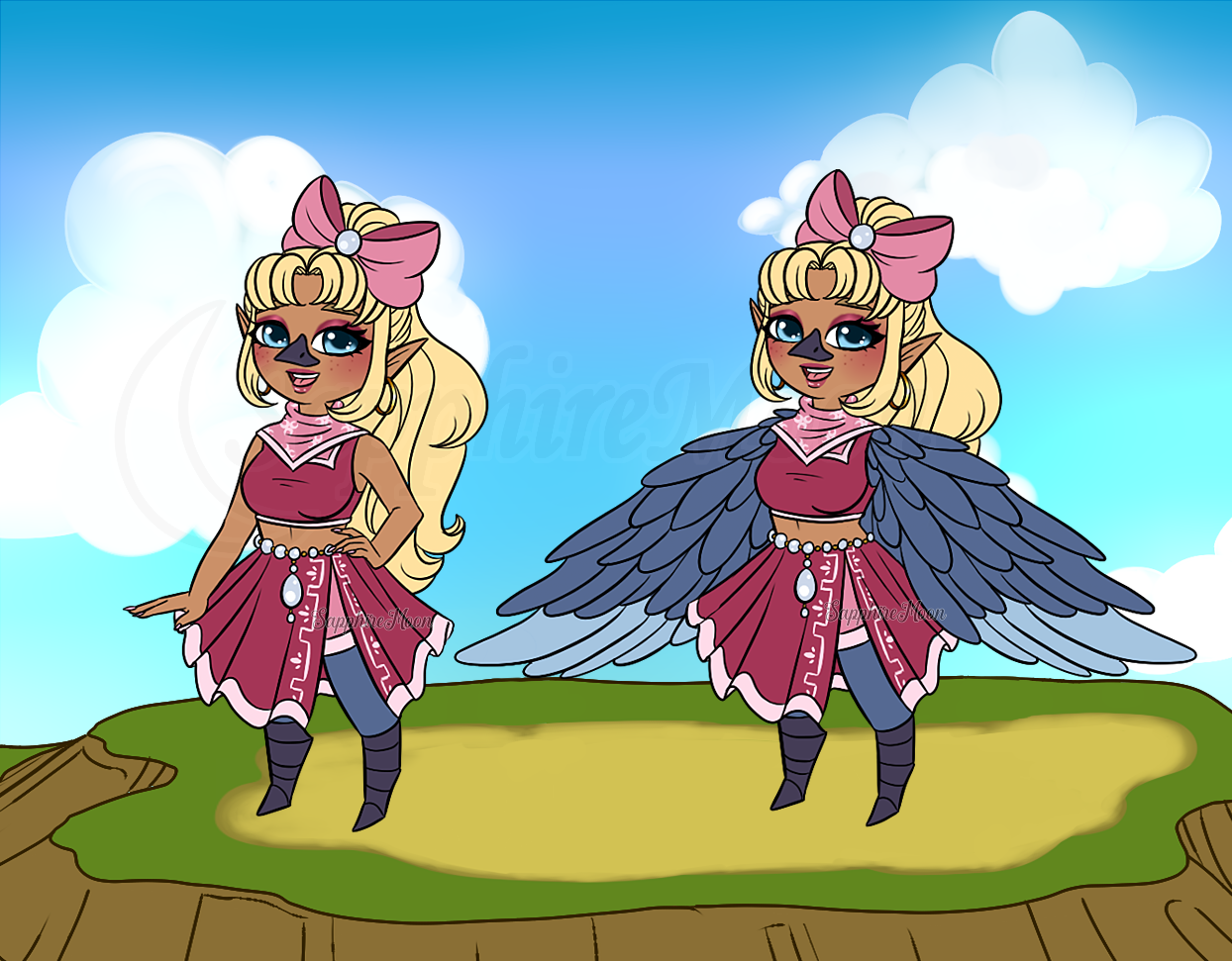 {OPEN} Wind Waker Rito Adopt by @SapphireMoon – Sheezy.Art