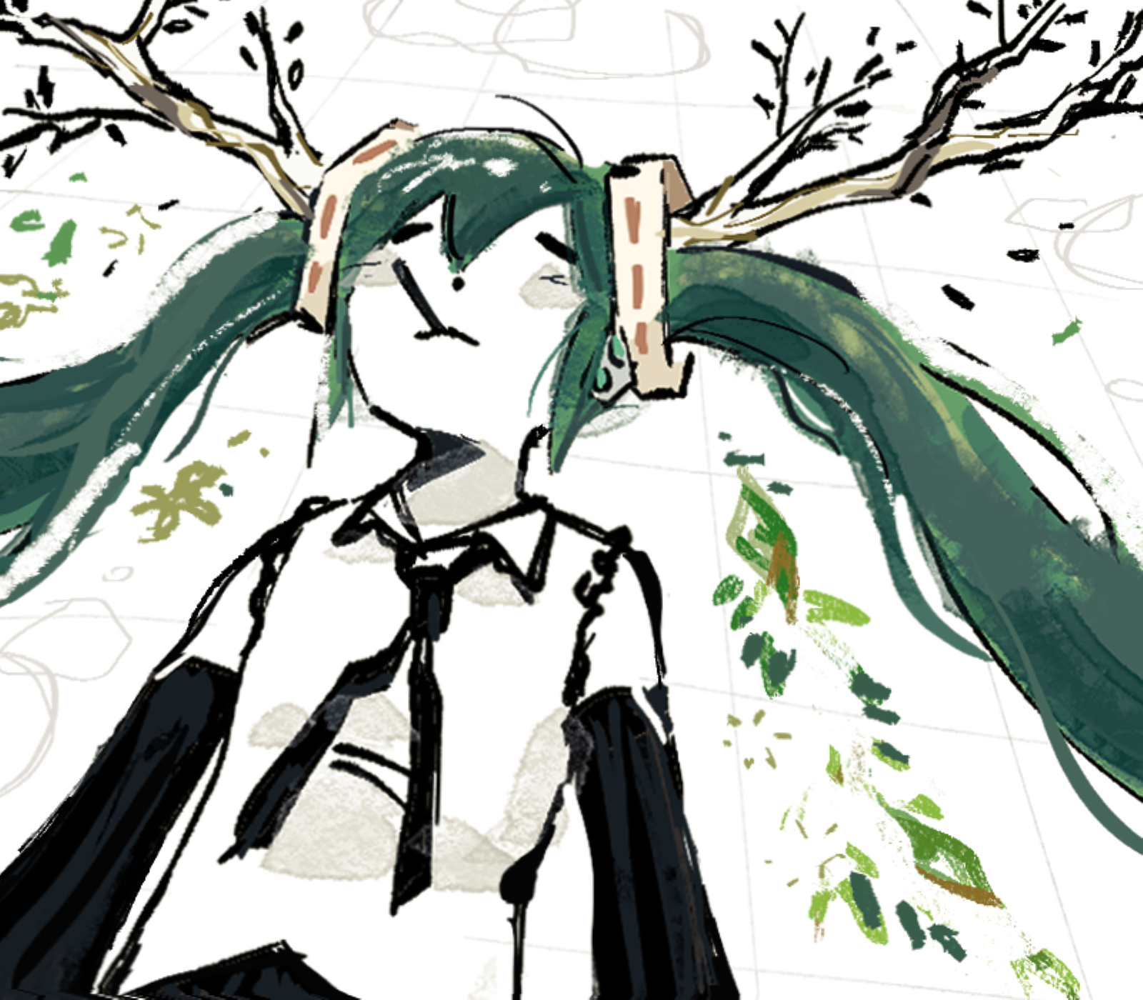 A thoughtful zombie by @Okiroash – Sheezy.Art