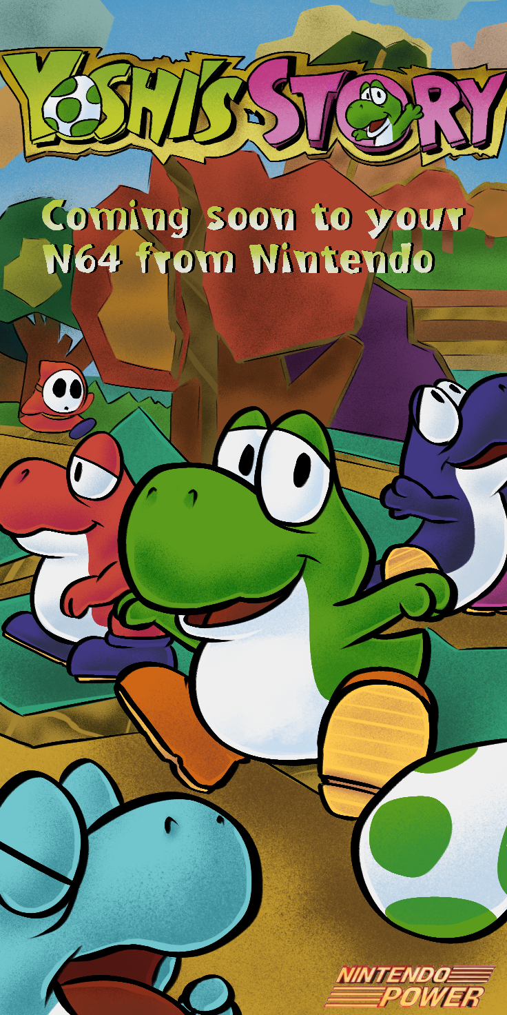Yoshi's Story Redraw by @BabyCharmander – Sheezy.Art