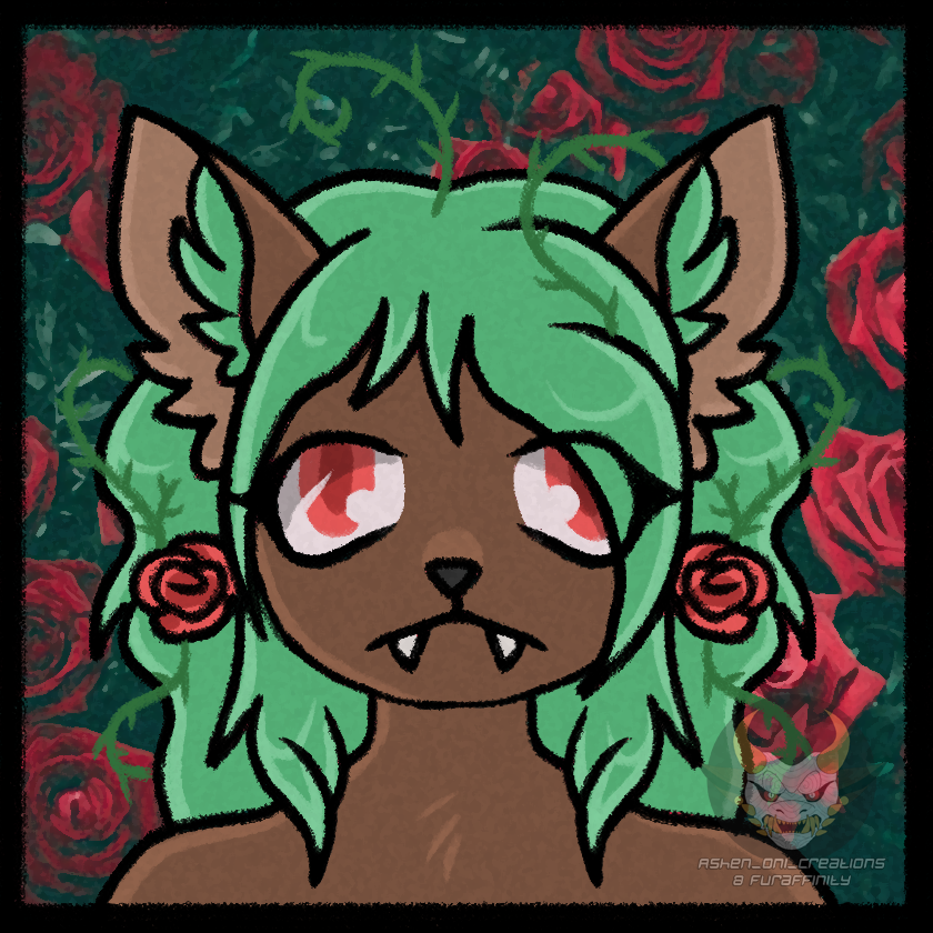 ArtFight 2023 - Rosera Chibi Bust by @Ashen_Oni_Creations – Sheezy.Art