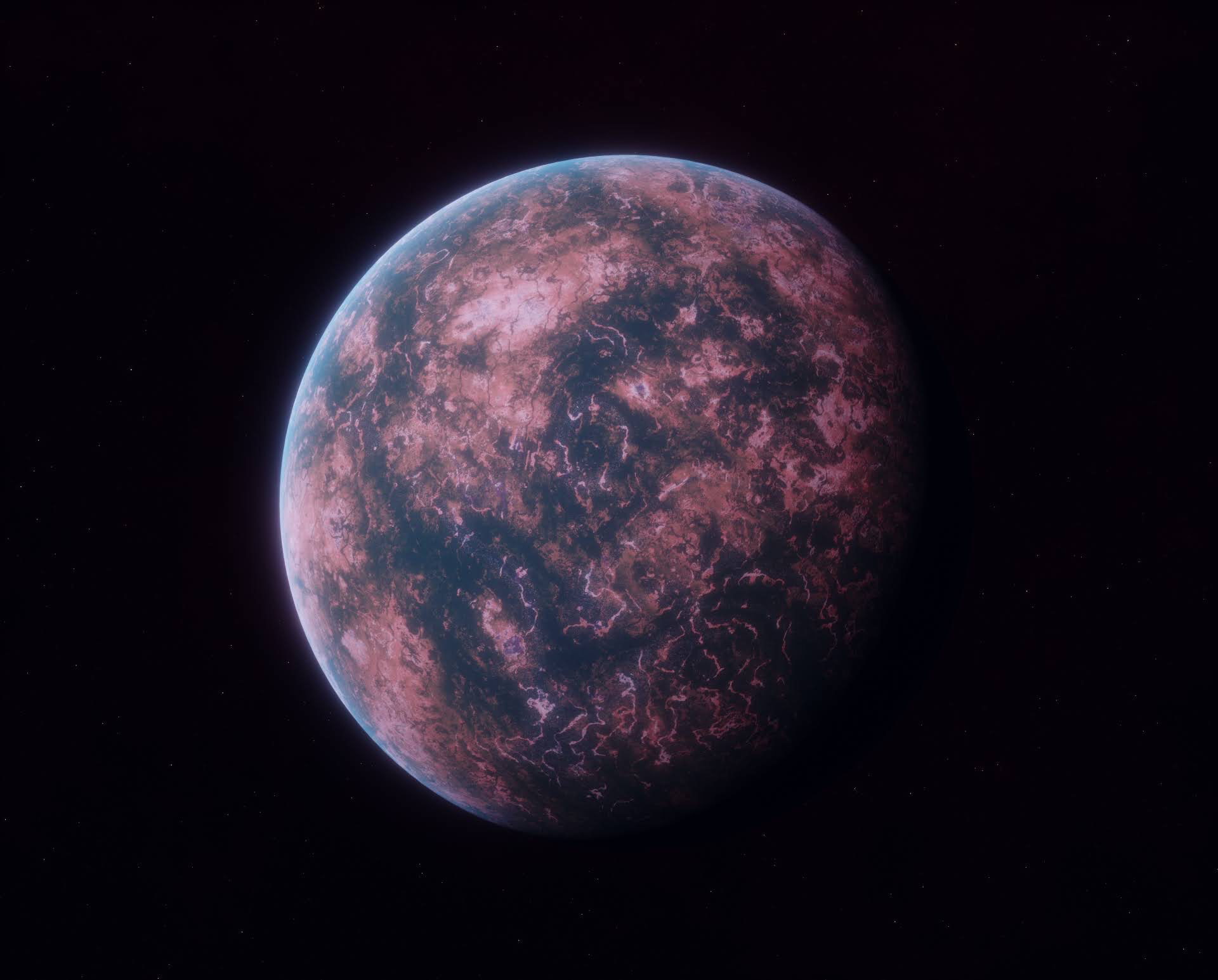 World of Rot (planet test render) by @pnkrathian – Sheezy.Art