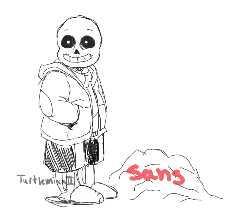 Sans and his Snowman by @TurtlemixxII – Sheezy.Art