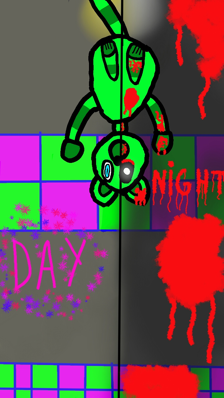 Monkey FNaF OC by @Cristallun – Sheezy.Art