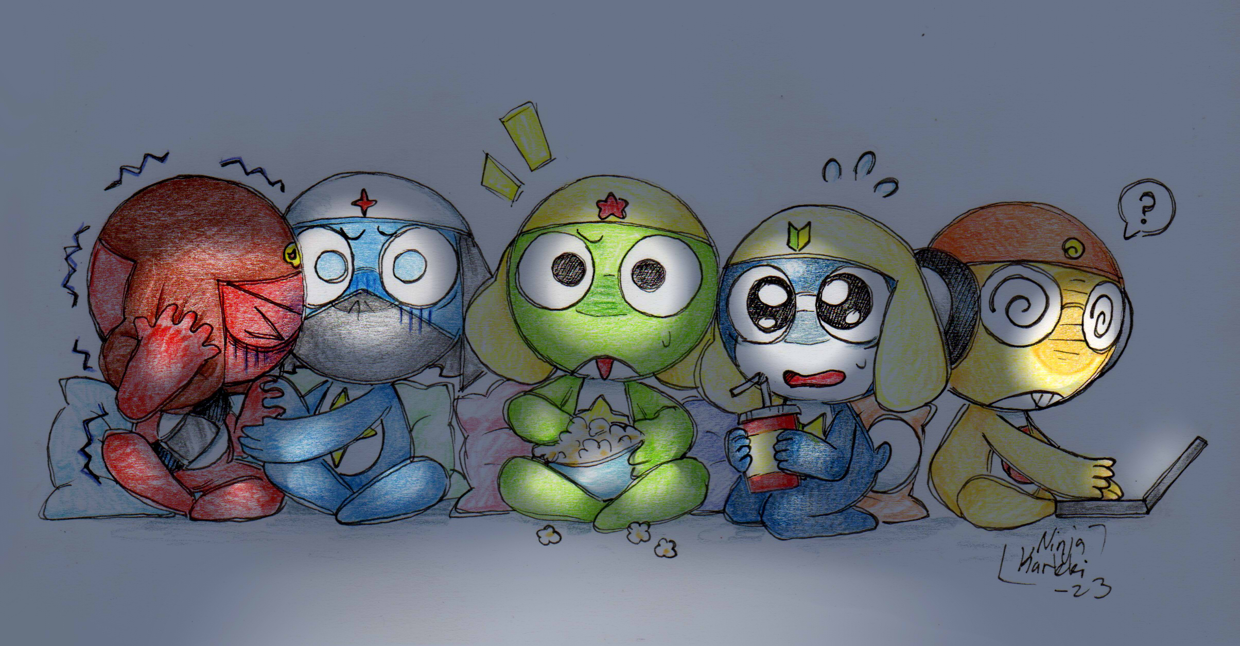 movie night! by @Ninjakarkki – Sheezy.Art