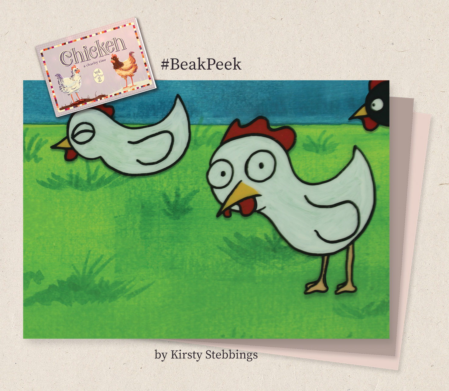 CHICKEN! ZINE BEAK PEEK by @xbleaxhx – Sheezy.Art