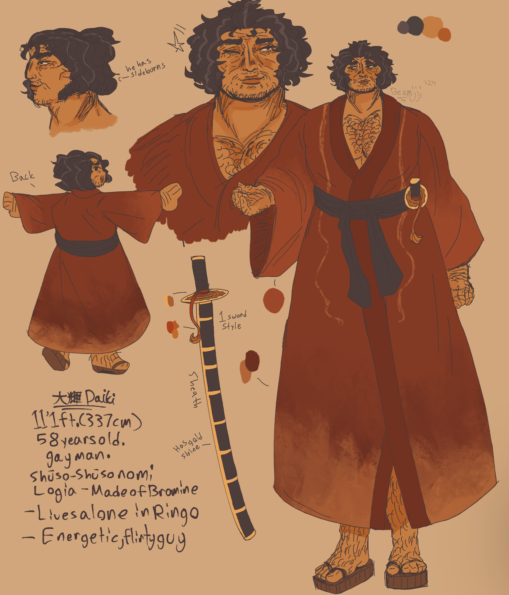 Daiki's Reference by @Beamjji – Sheezy.Art