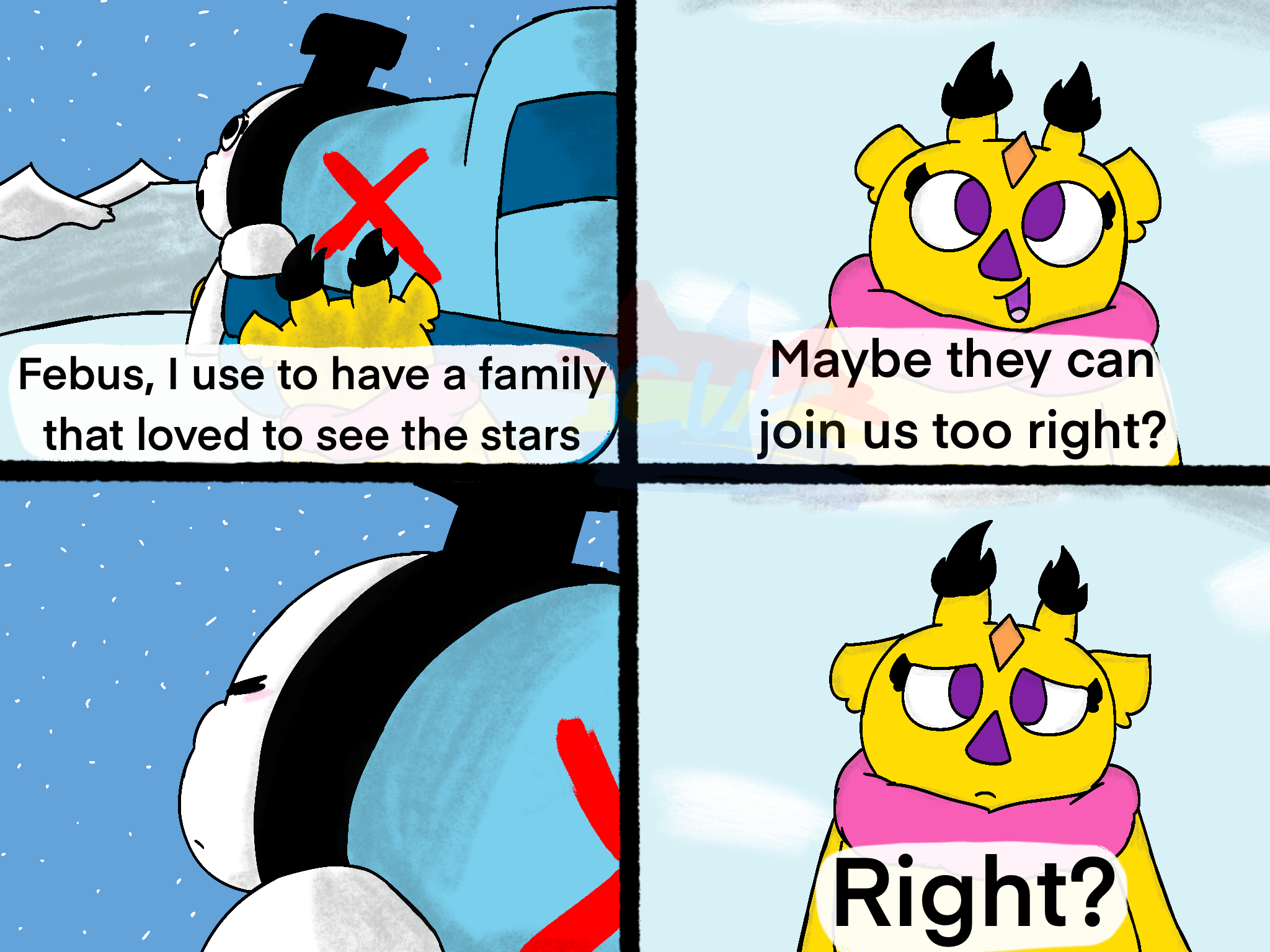 elena and Febus talk by @Captain_Unikitty – Sheezy.Art