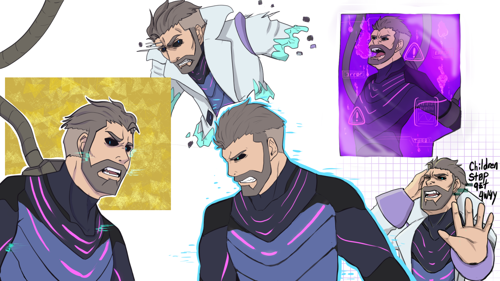 Turo Expressions Sheet 2 by @NightmareCaster – Sheezy.Art