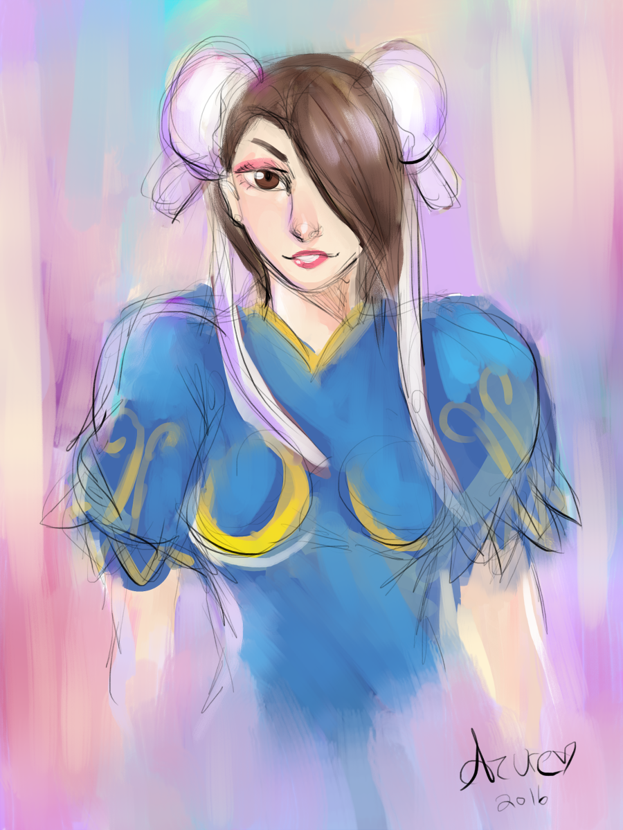 Street Fighter: Chun-li III by @Azurewhitewind – Sheezy.Art