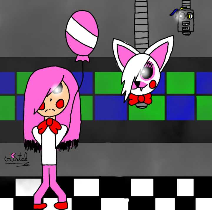 Mangle and her soul by @Cristallun – Sheezy.Art