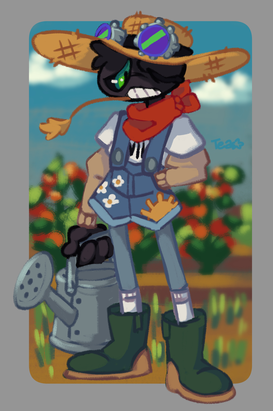 In The Garden by @Teabiscuits – Sheezy.Art