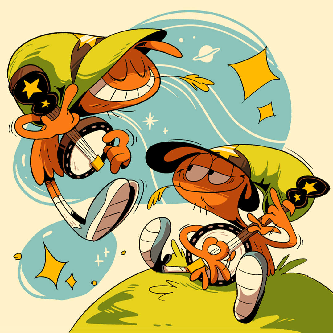 Funky space dude by @AbbeyJane – Sheezy.Art