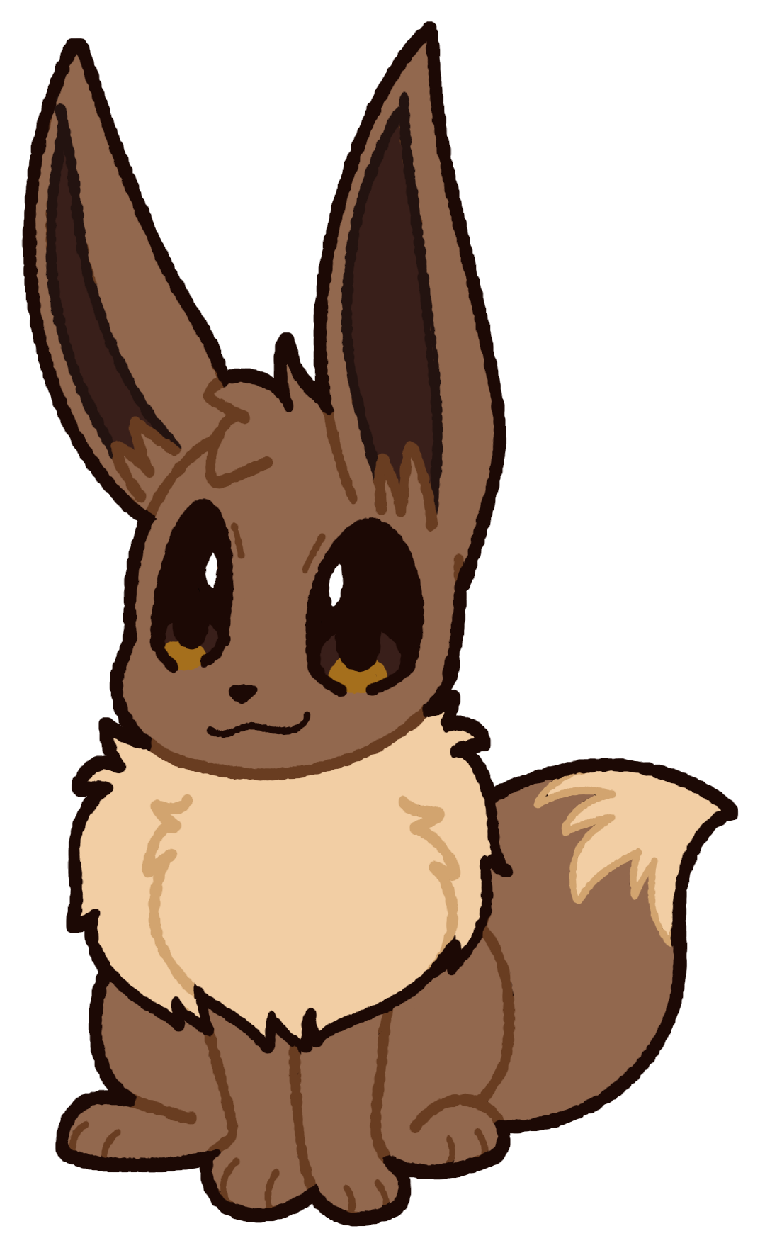 Chibi Eevee by @PrimroseDinocat – Sheezy.Art