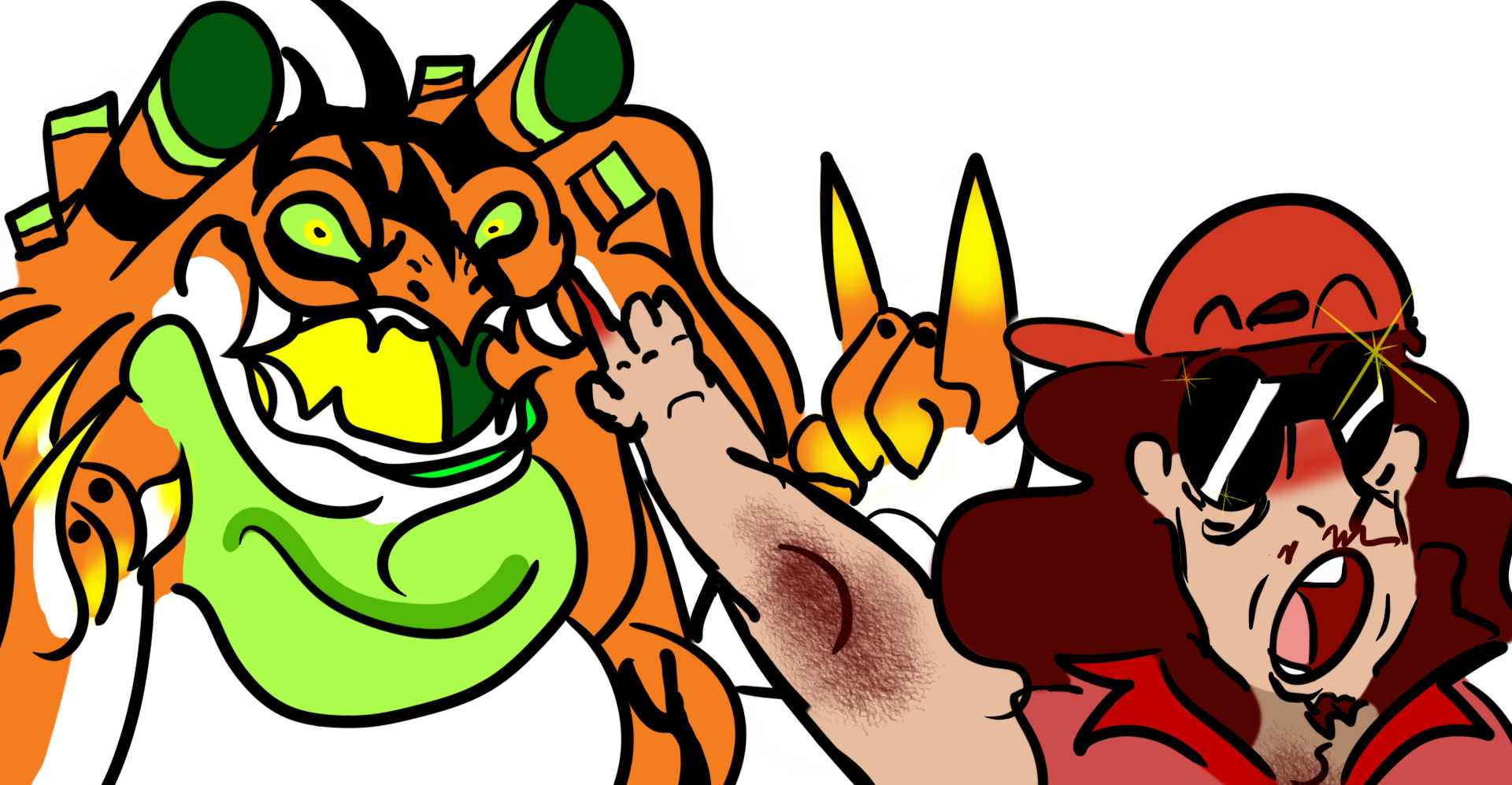 decided to draw something of a niche interest of mine with a oc fitting ...