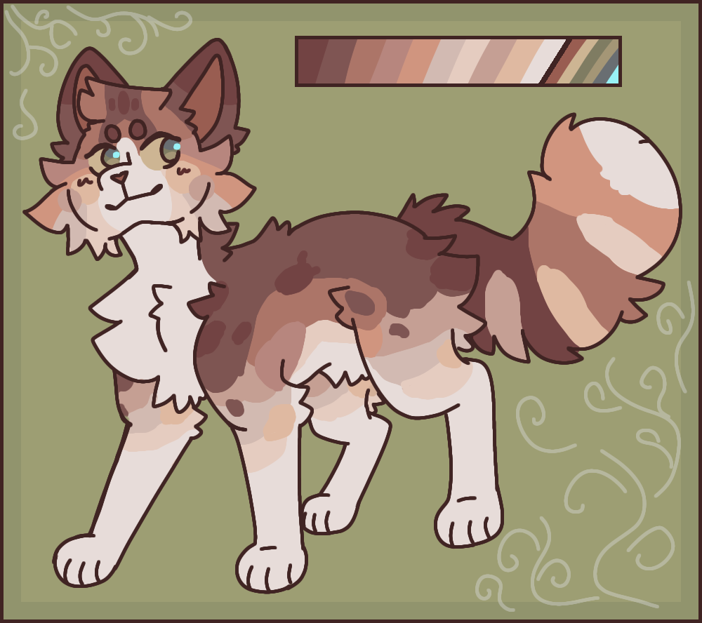 Berrypaw ref sheet! by @SleepyGhostComic – Sheezy.Art