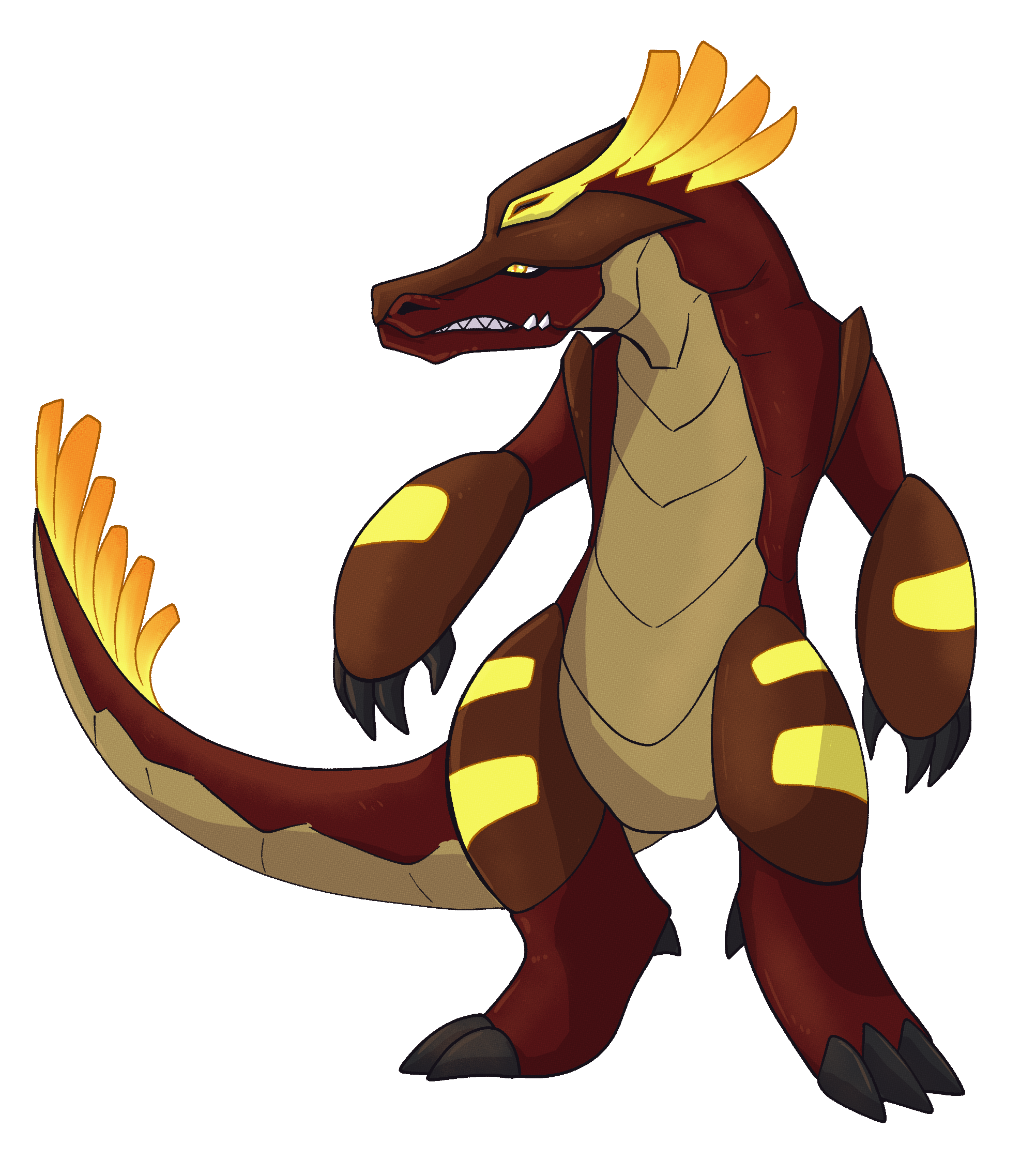 Fakemon Fire Starter by @NightmareCaster – Sheezy.Art