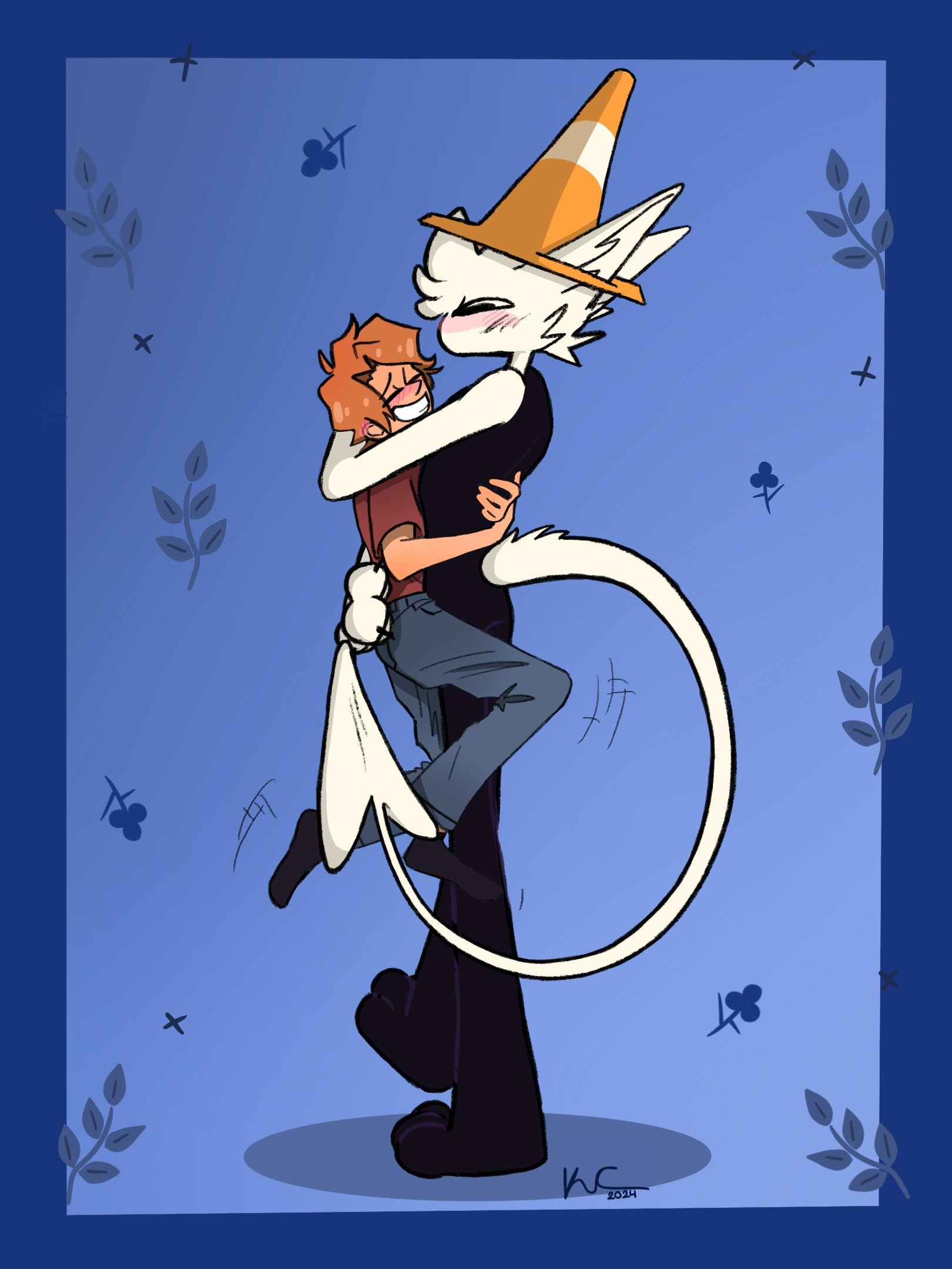 Goober and Dj by @KC_DrawsStuff – Sheezy.Art