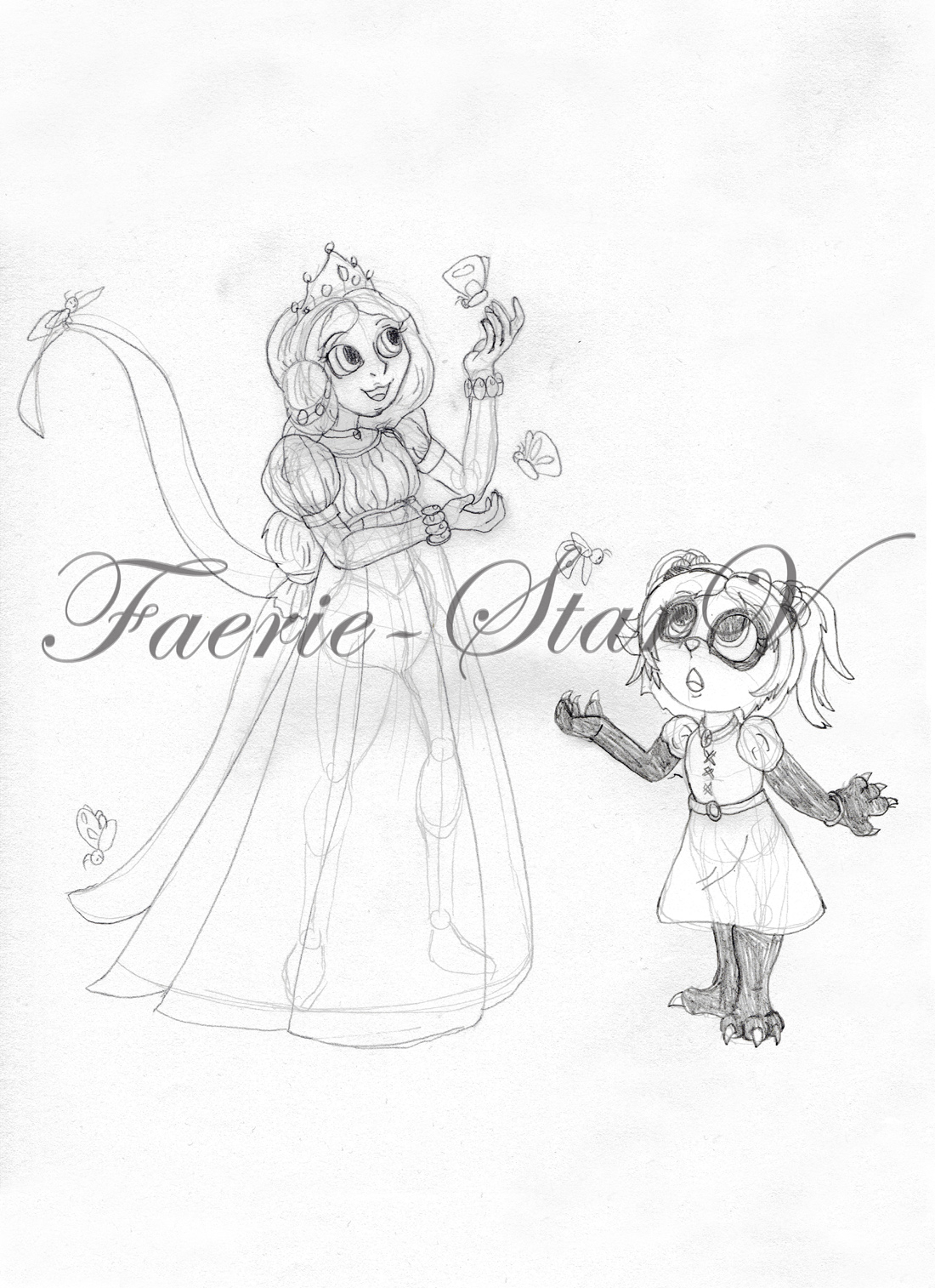 Monster Legends Bella Baal and Orenda 2 by @Faerie-StarV – Sheezy.Art