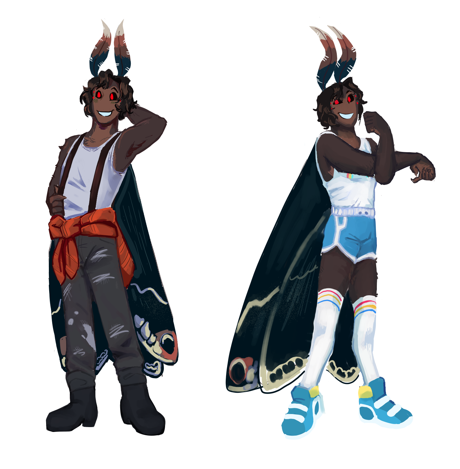 Two a moth men by @MoonPal – Sheezy.Art