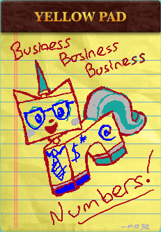 Yellow Pad Unikitty by @masamunemaniac – Sheezy.Art