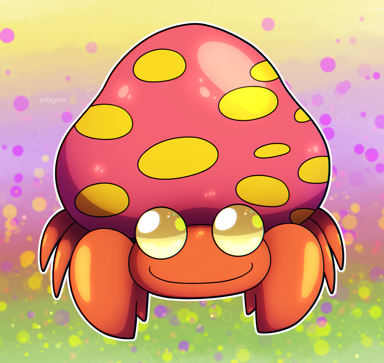 Chibi Pokemon - Parasect by @artsymii – Sheezy.Art