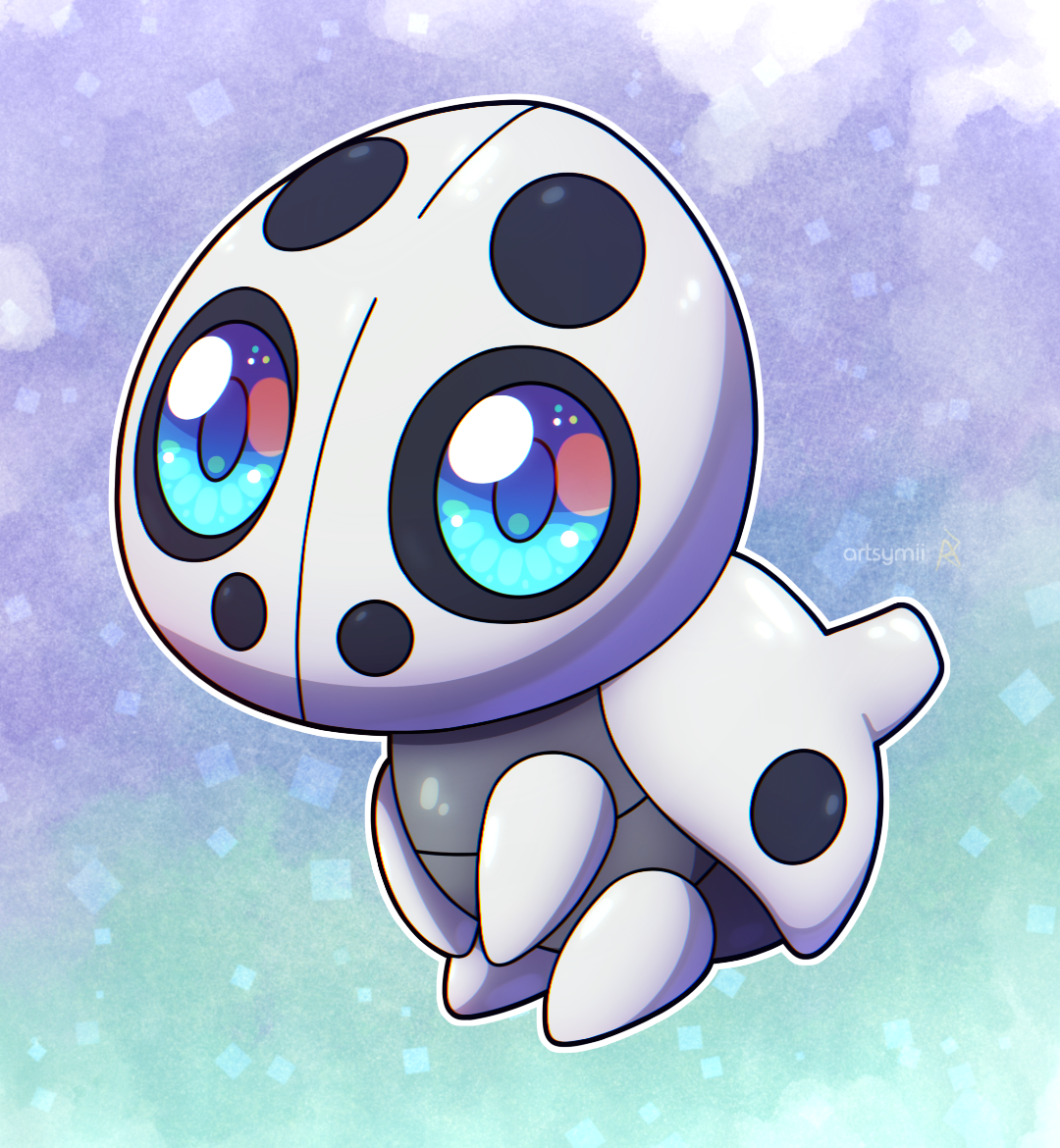 Chibi Pokemon - Aron by @artsymii – Sheezy.Art