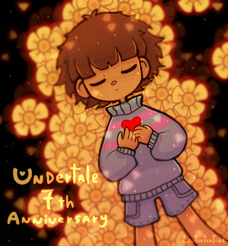 I love you undertale you mean a ton to me ️ by @linterteatime – Sheezy.Art