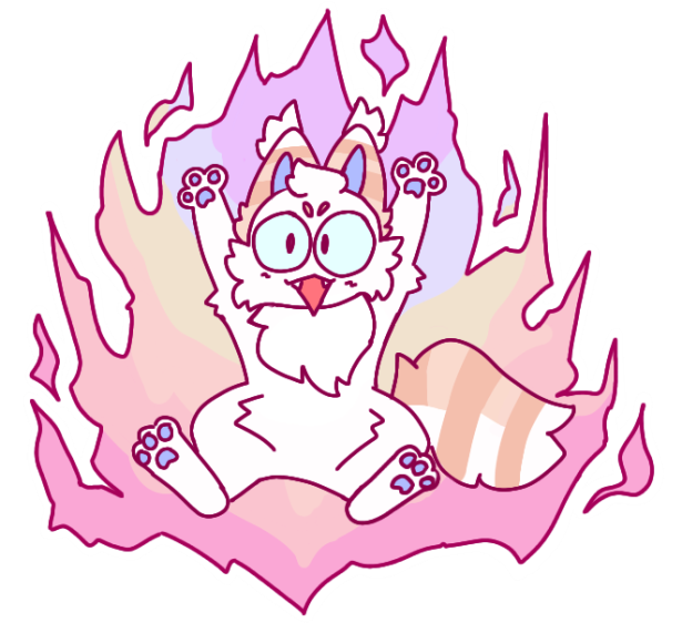 Fire kitty by @AMongoose – Sheezy.Art