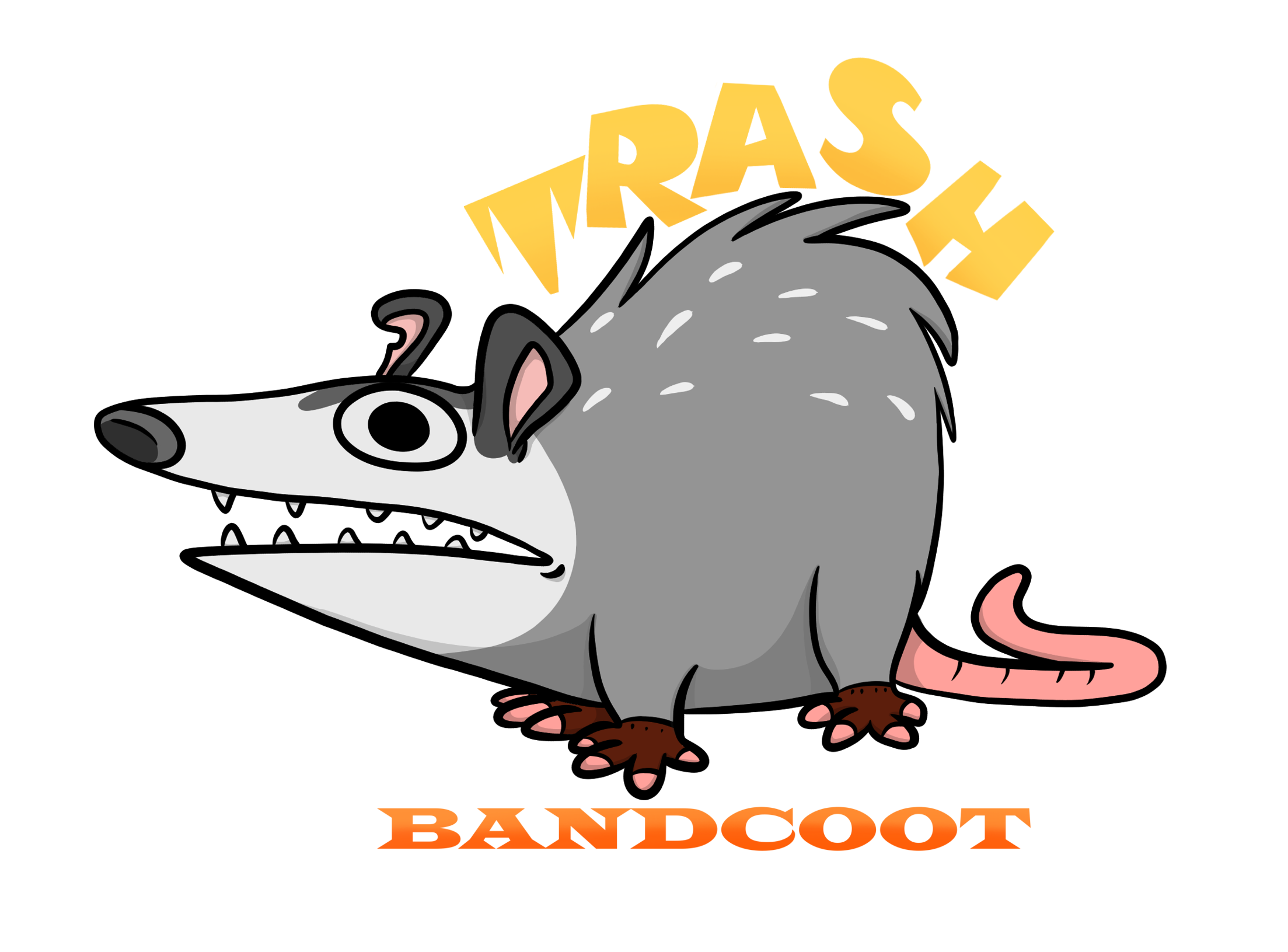 Trash Bandicoot by @CollieflowersBark – Sheezy.Art
