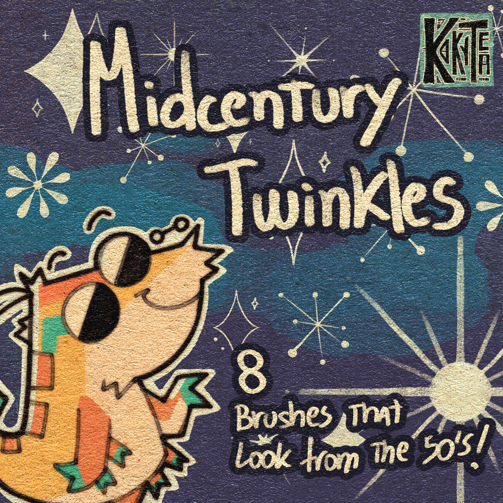 CSP BRUSHES - Midcentury twinkles by @kokytea – Sheezy.Art