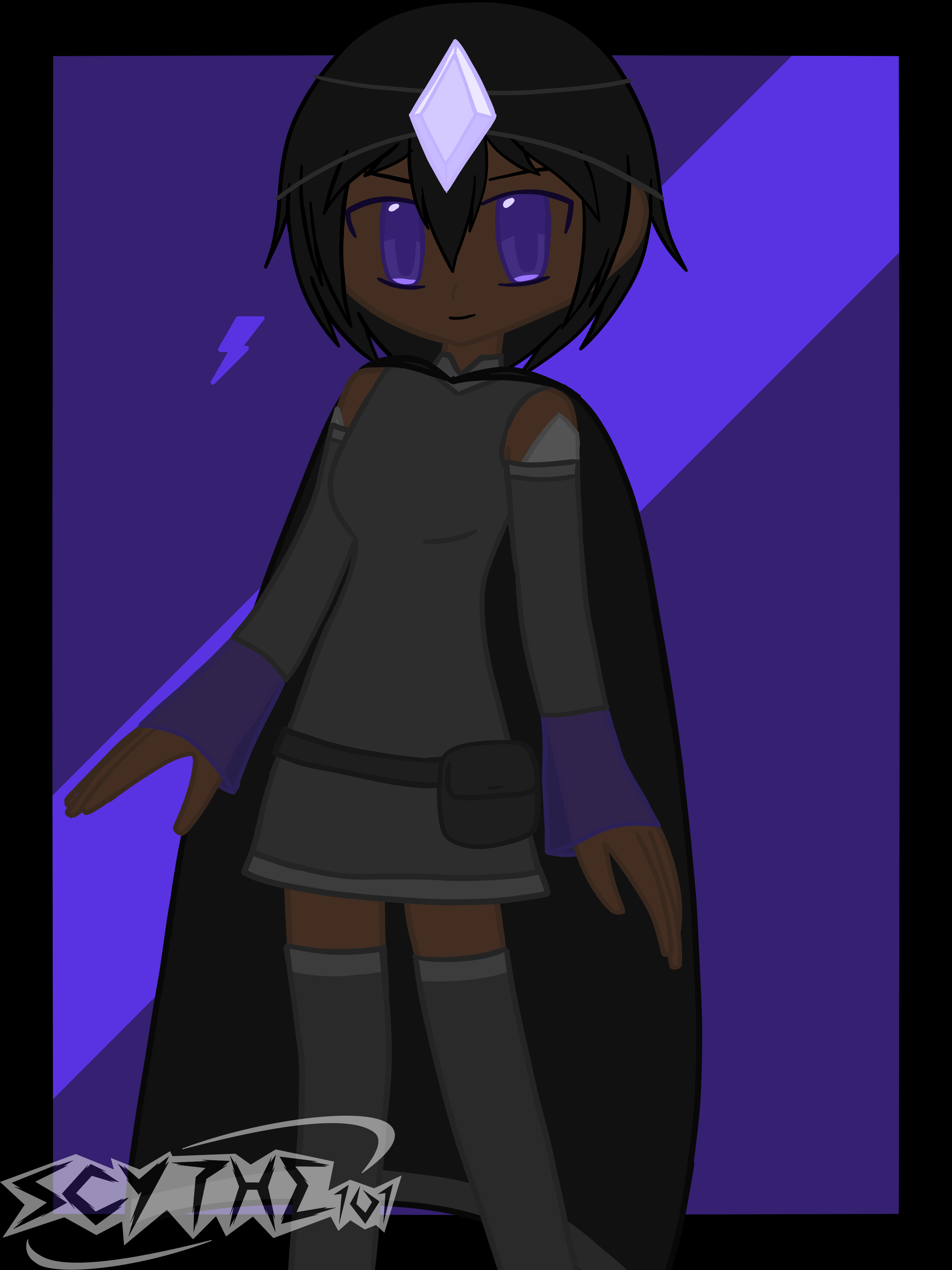 Raven the Wizard Girl by @Scythe_101 – Sheezy.Art