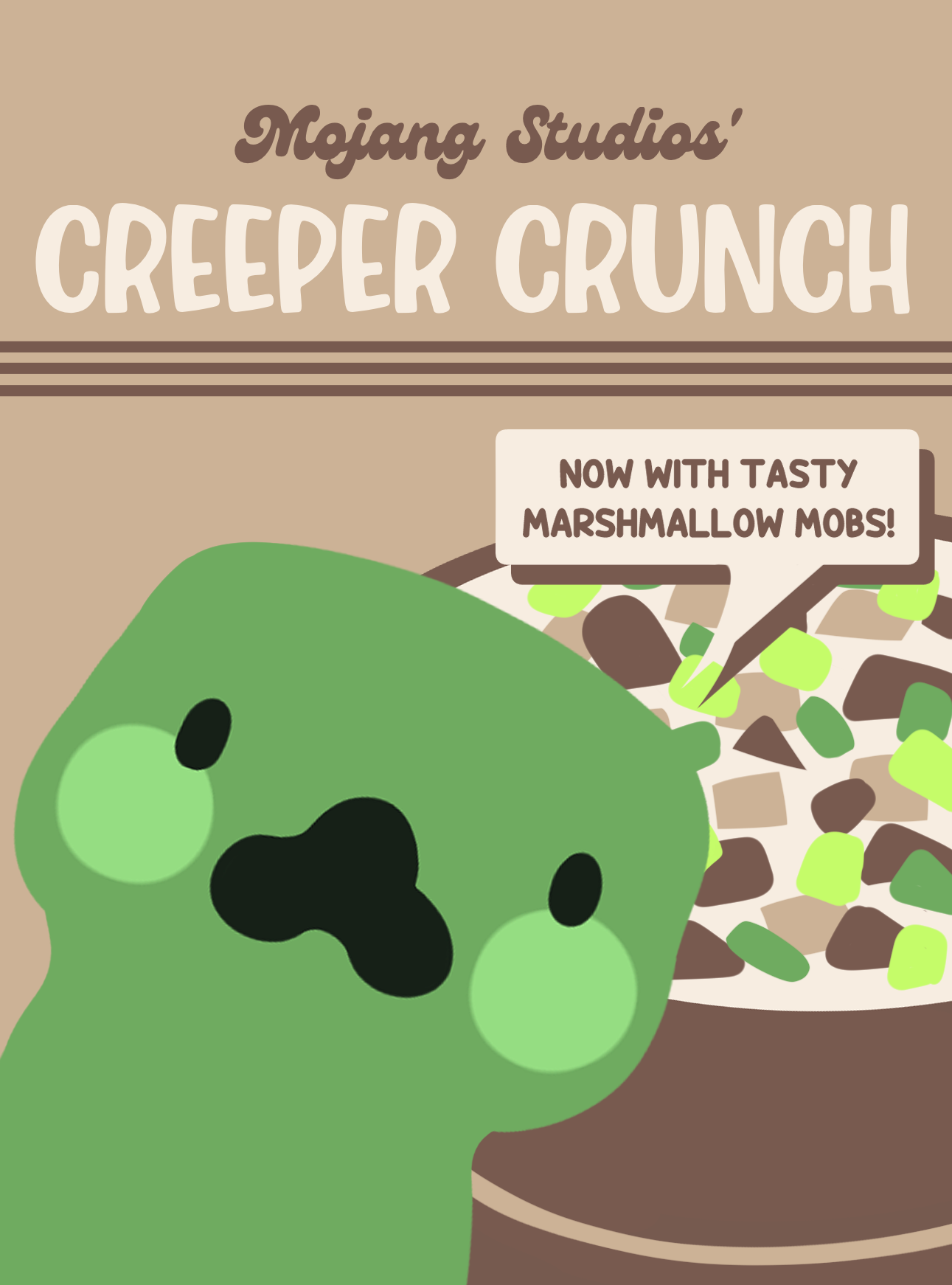 Retro Creeper Crunch by @ButchSpellcaster – Sheezy.Art