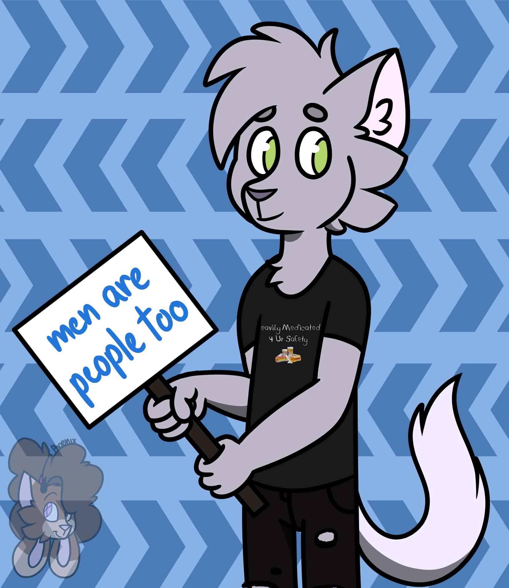 Men's Mental Health Month 2023 by @PhoenixKD2006 – Sheezy.Art