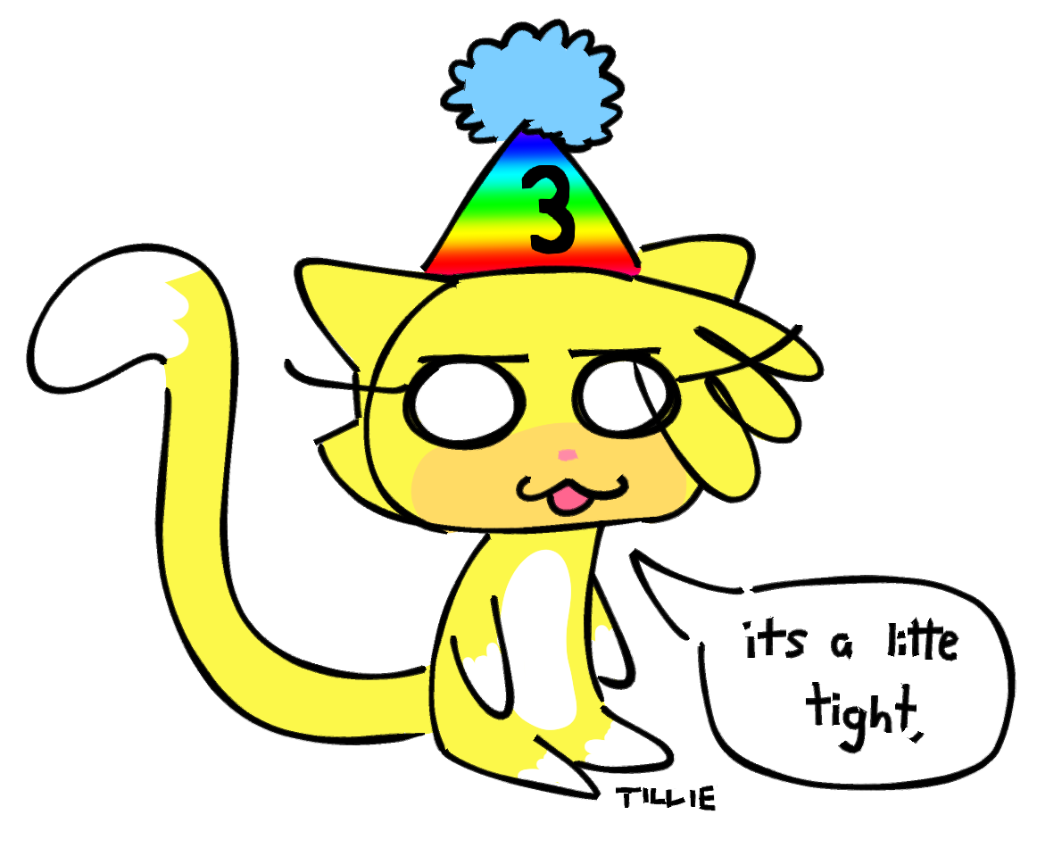 pip birthday meow by @silly2tilly – Sheezy.Art