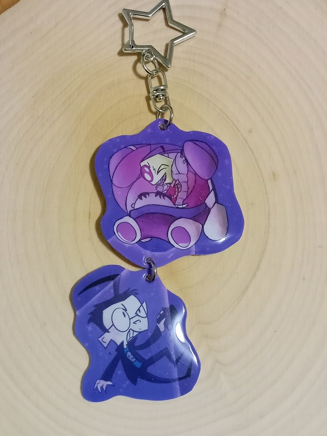 Invader Zim Keychains by @vixendoe – Sheezy.Art