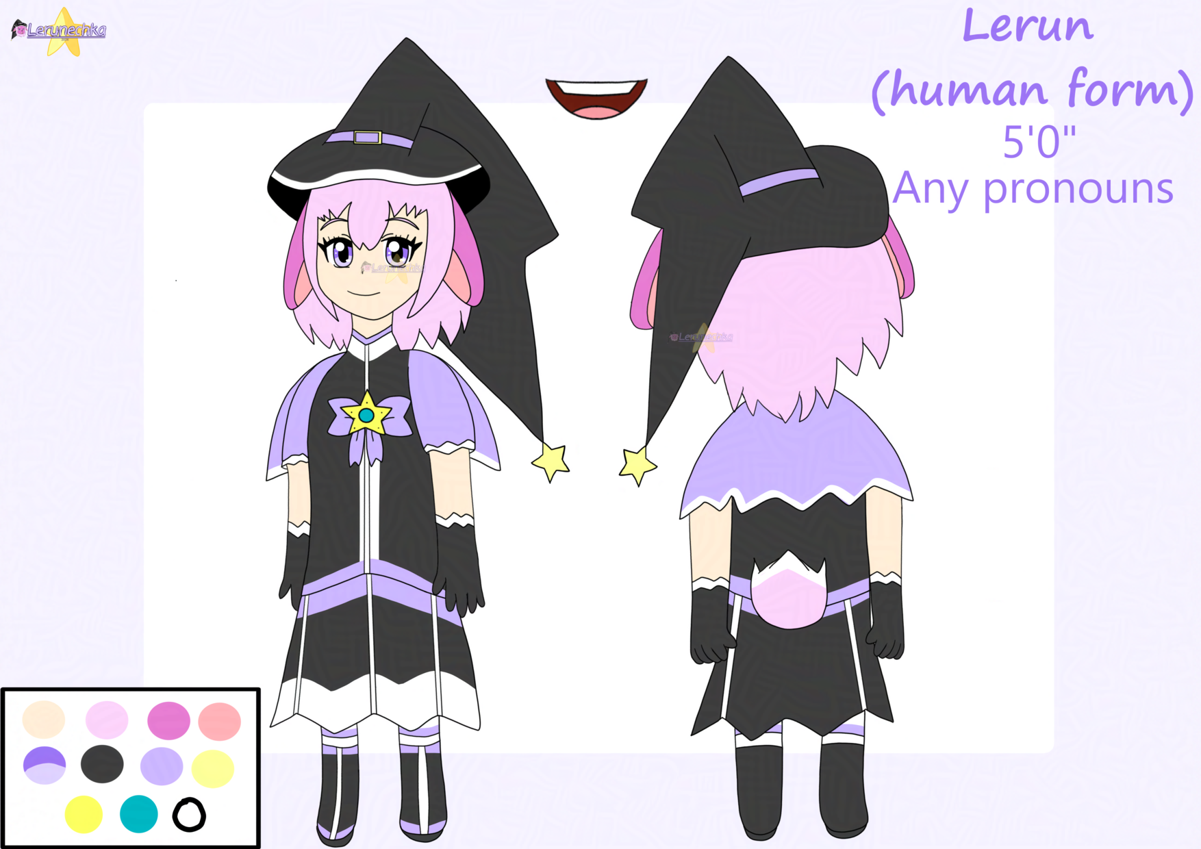 Human!Lerun reference sheet by @Lerunechka – Sheezy.Art
