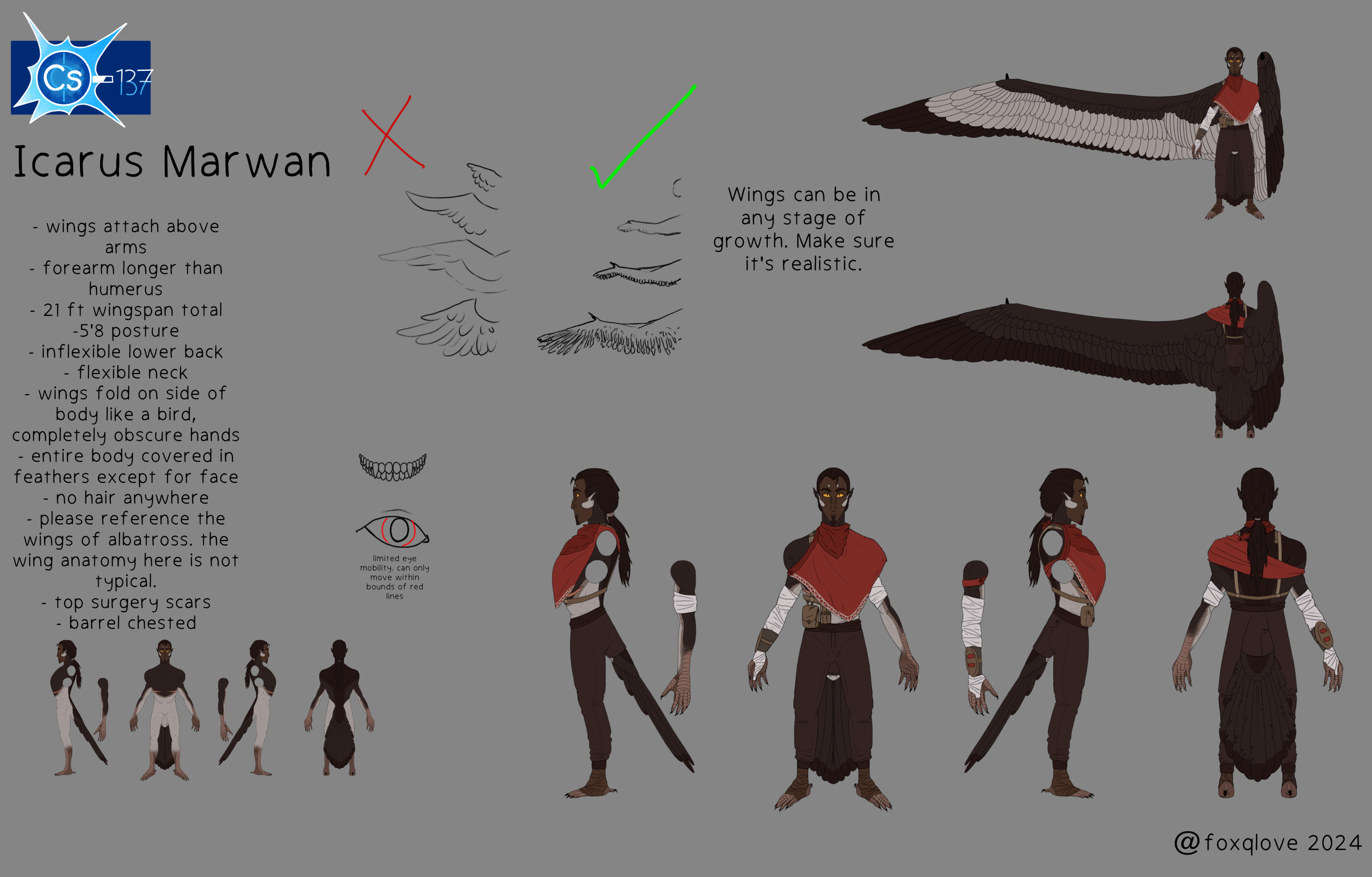 Icarus Marwan Reference (Young) 2024 by @foxqlove – Sheezy.Art