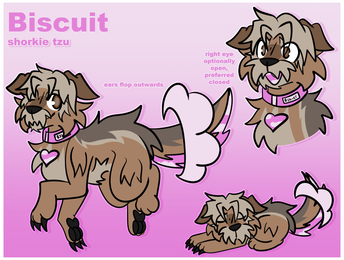 Biscuit Ref Sheet by @GalacticRing – Sheezy.Art