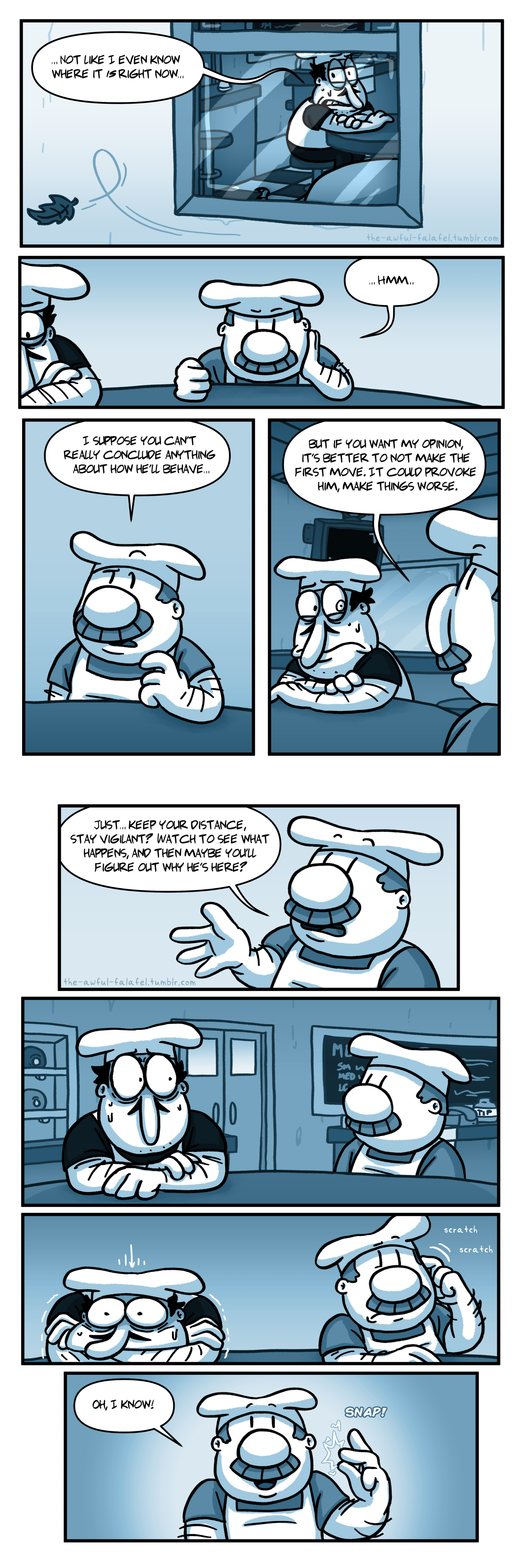 Uninvited Guest - PART 3 (pages 7-8) by @the-awful-falafel – Sheezy.Art