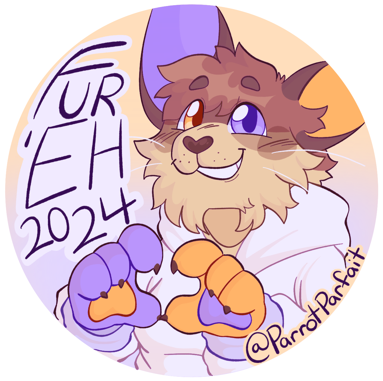 Fur 'Eh 2024 Handout !! by @ParrotParfait – Sheezy.Art