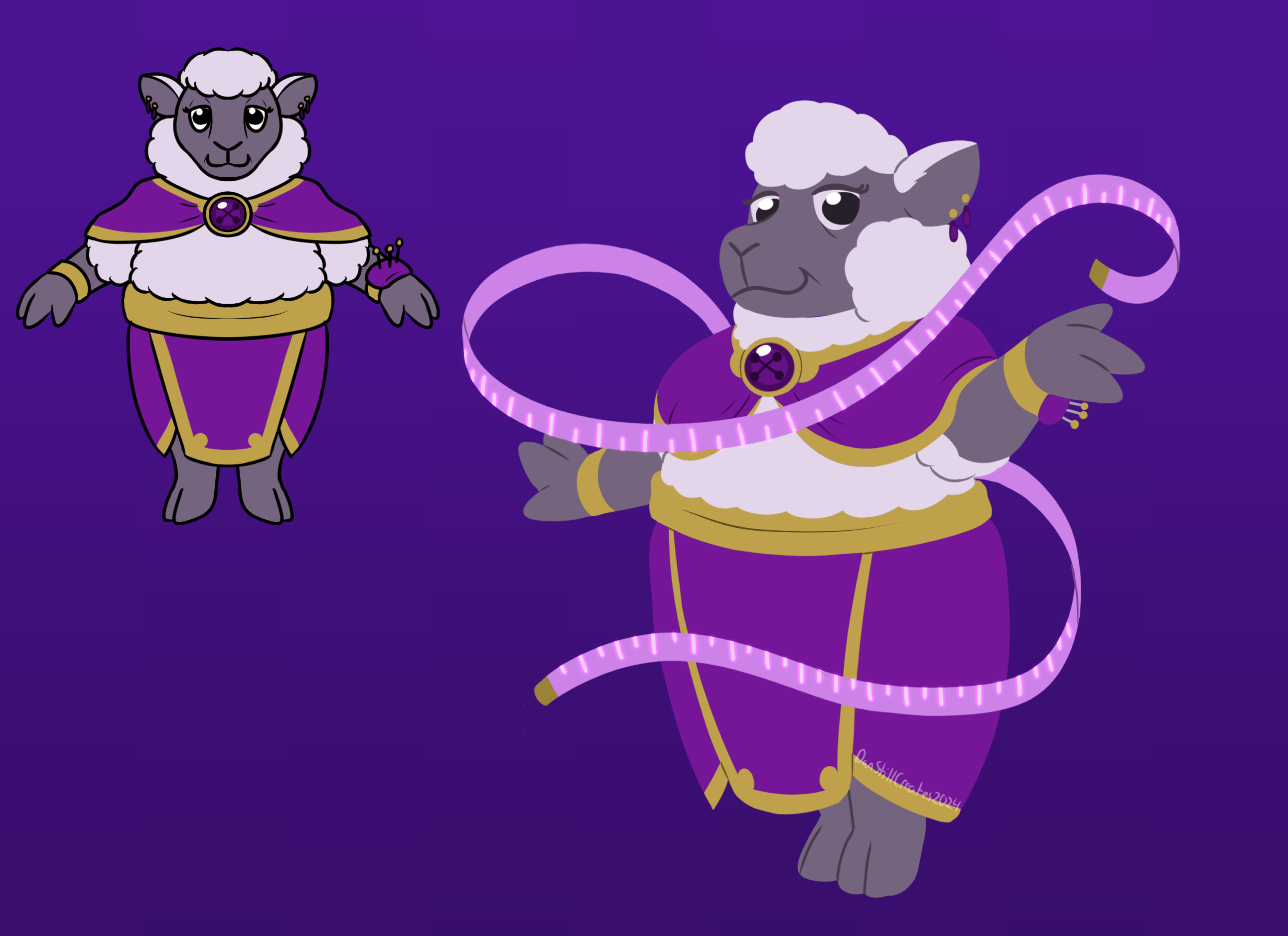 OC: Sheep wizard by @DanStillCreates – Sheezy.Art