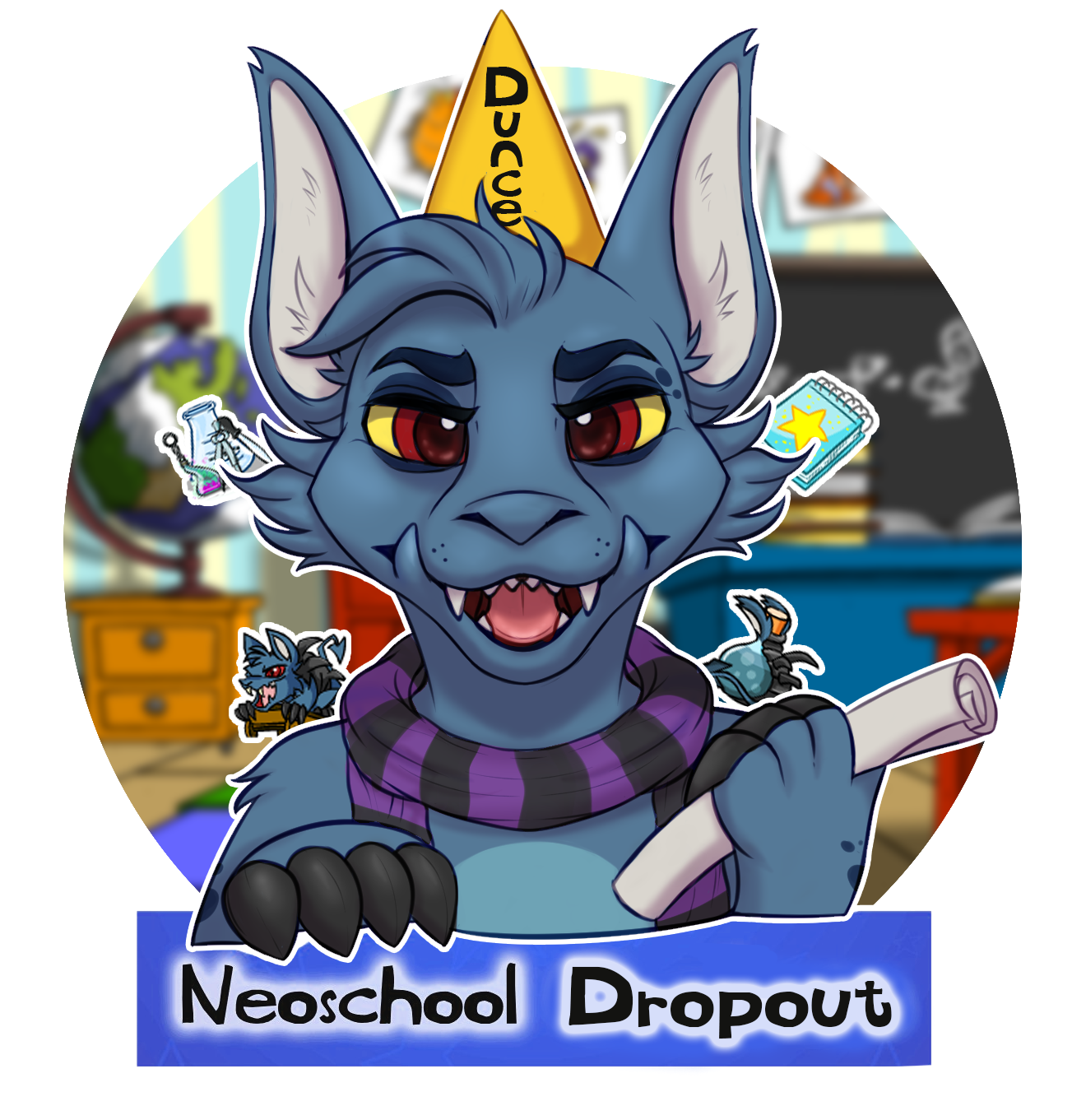 Neoschool Dropout by @Caliander – Sheezy.Art