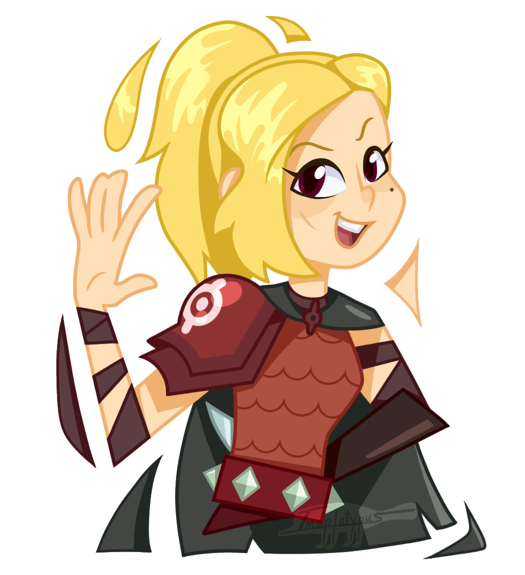 Sasha Waybright by @imaplatypus – Sheezy.Art