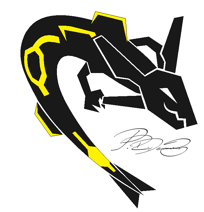 Rayquaza Logo - 2010 by @WeaponizedCharmander – Sheezy.Art