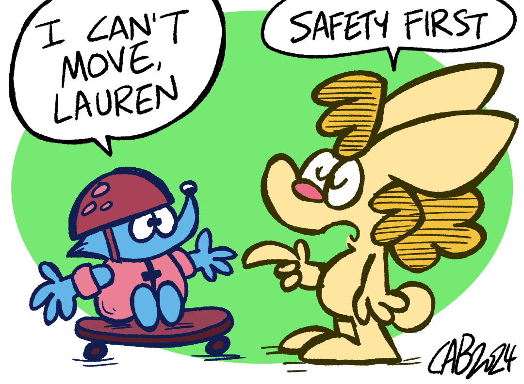 Safety First by @bakertoons – Sheezy.Art
