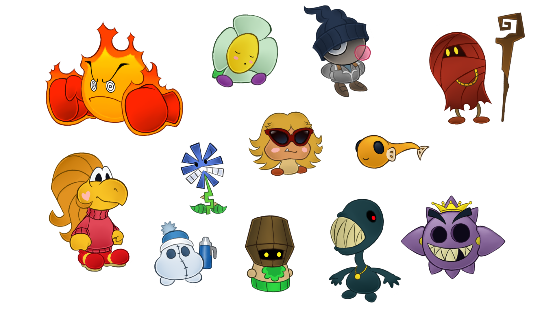 Paper Mario Fan Project Characters #2 by @TheBestBroster – Sheezy.Art