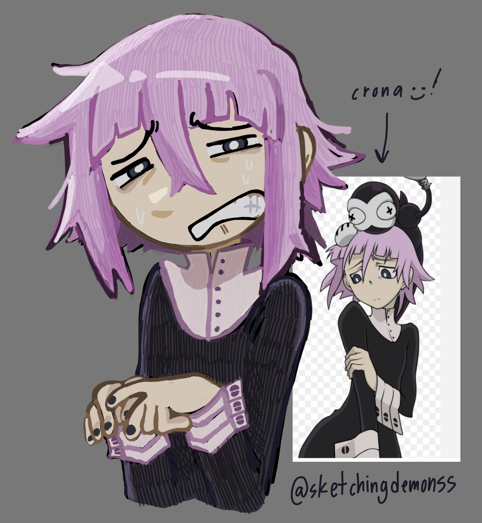 the crona by @sketchingdemonss – Sheezy.Art