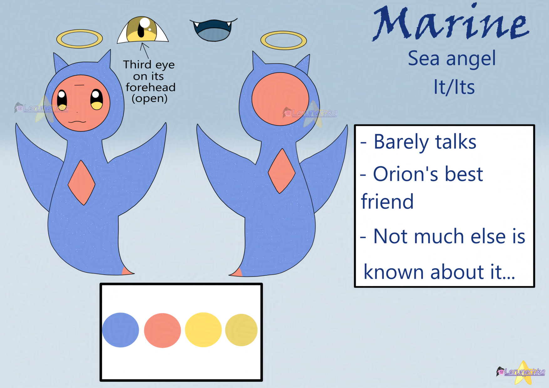 Marine reference sheet! by @Lerunechka – Sheezy.Art